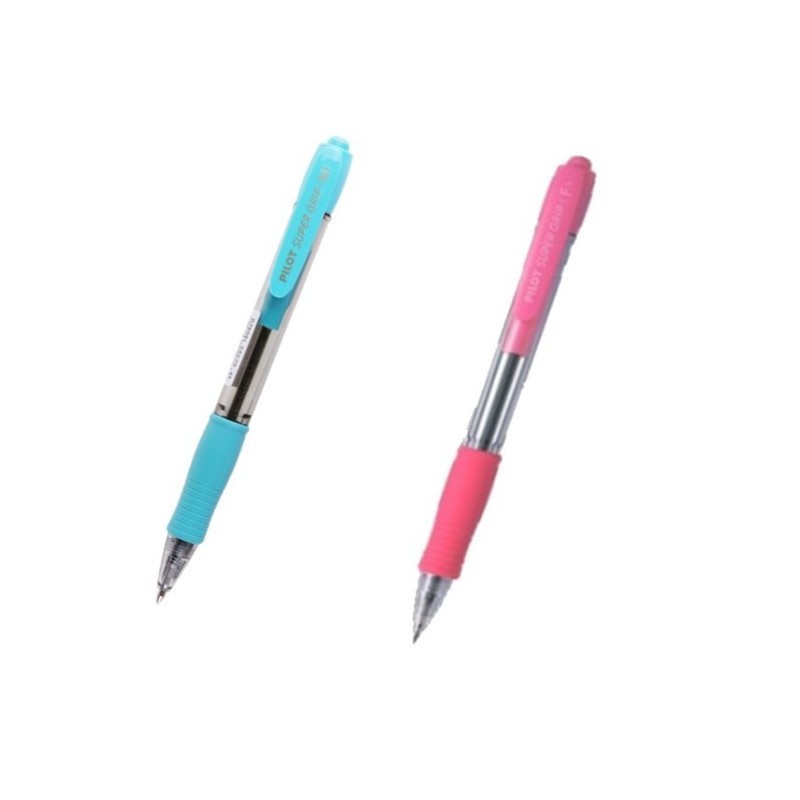 Stylo Super Grip PILOT rétractable, pointe moyenne, 14.5 cm